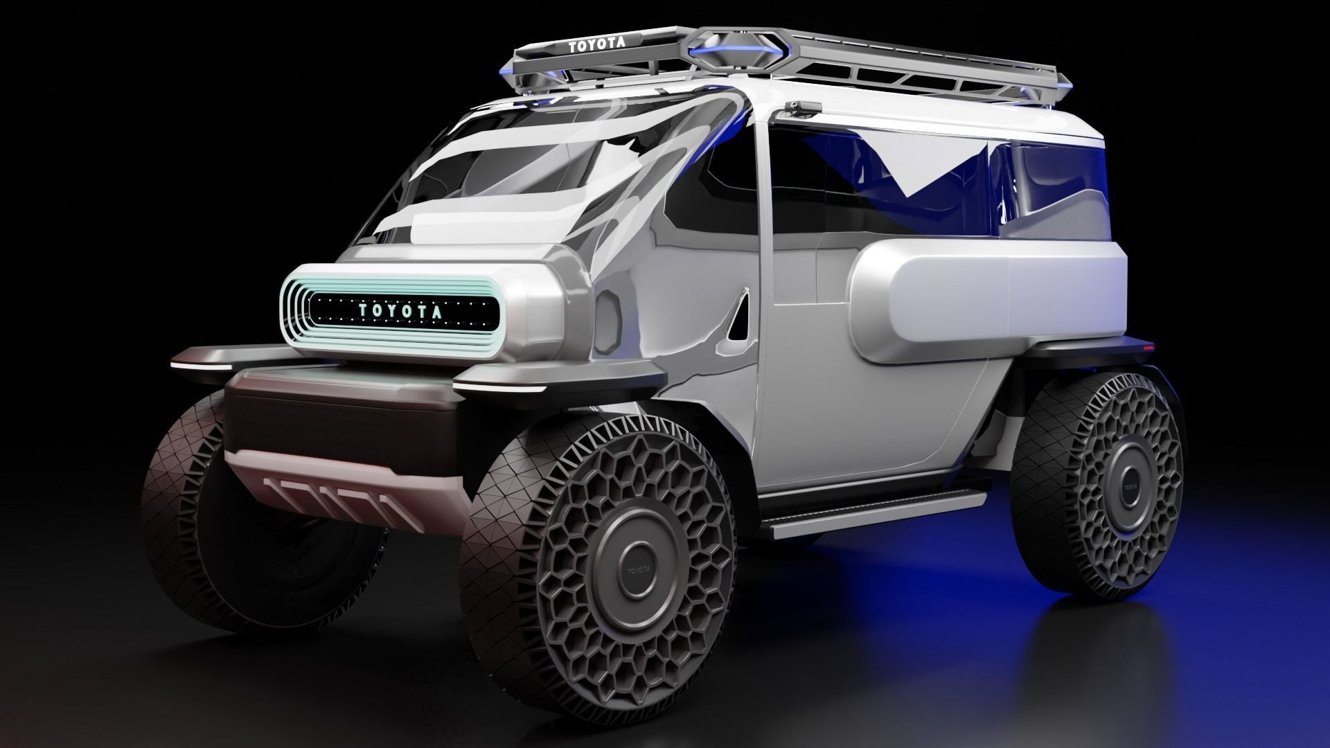 2023 Toyota Baby Lunar Cruiser Concept 3D model | CGTrader