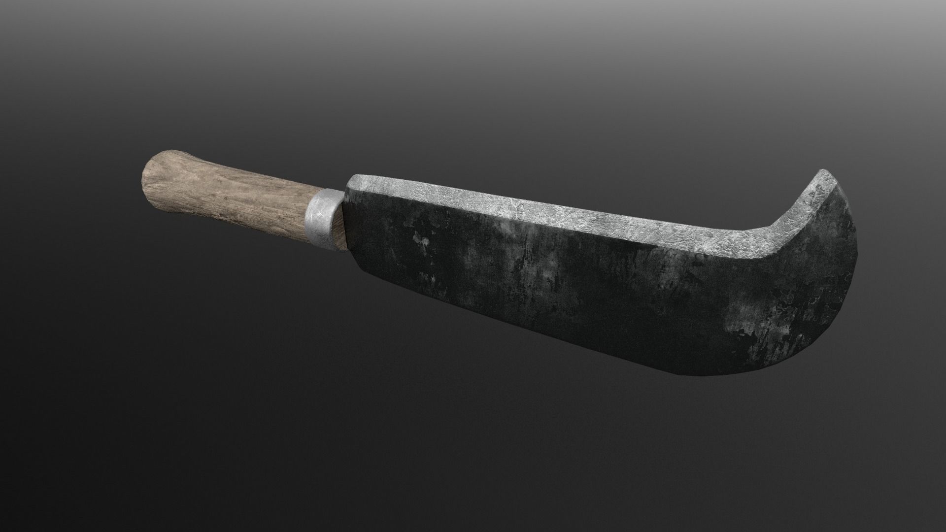 3D model WWI Military Billhook VR / AR / low-poly | CGTrader