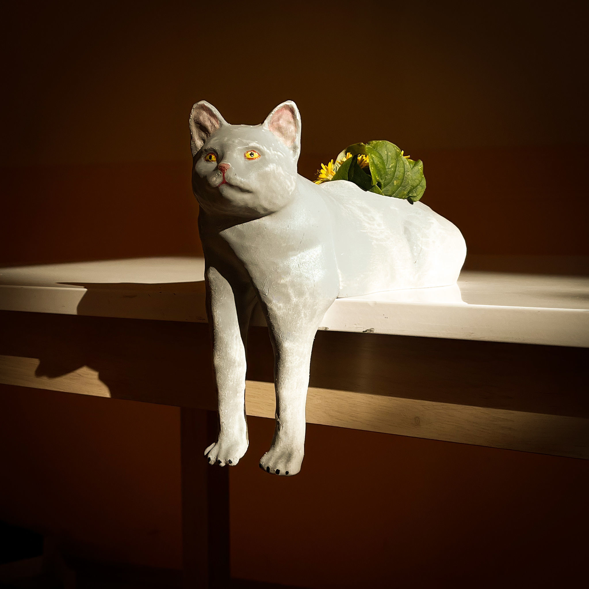 Cat Planter Pot Meme 3D model 3D printable | CGTrader