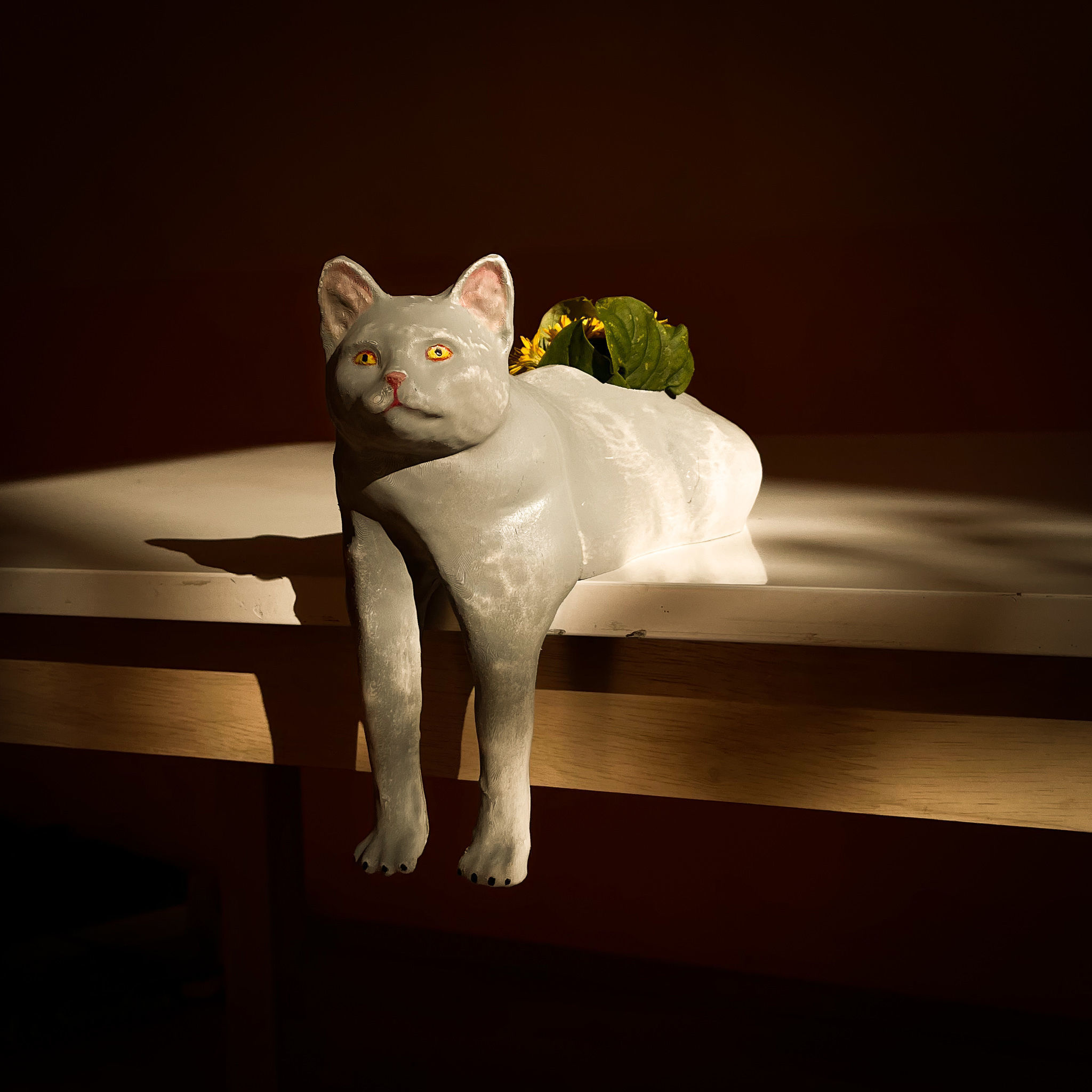 Cat Planter Pot Meme 3D model 3D printable | CGTrader