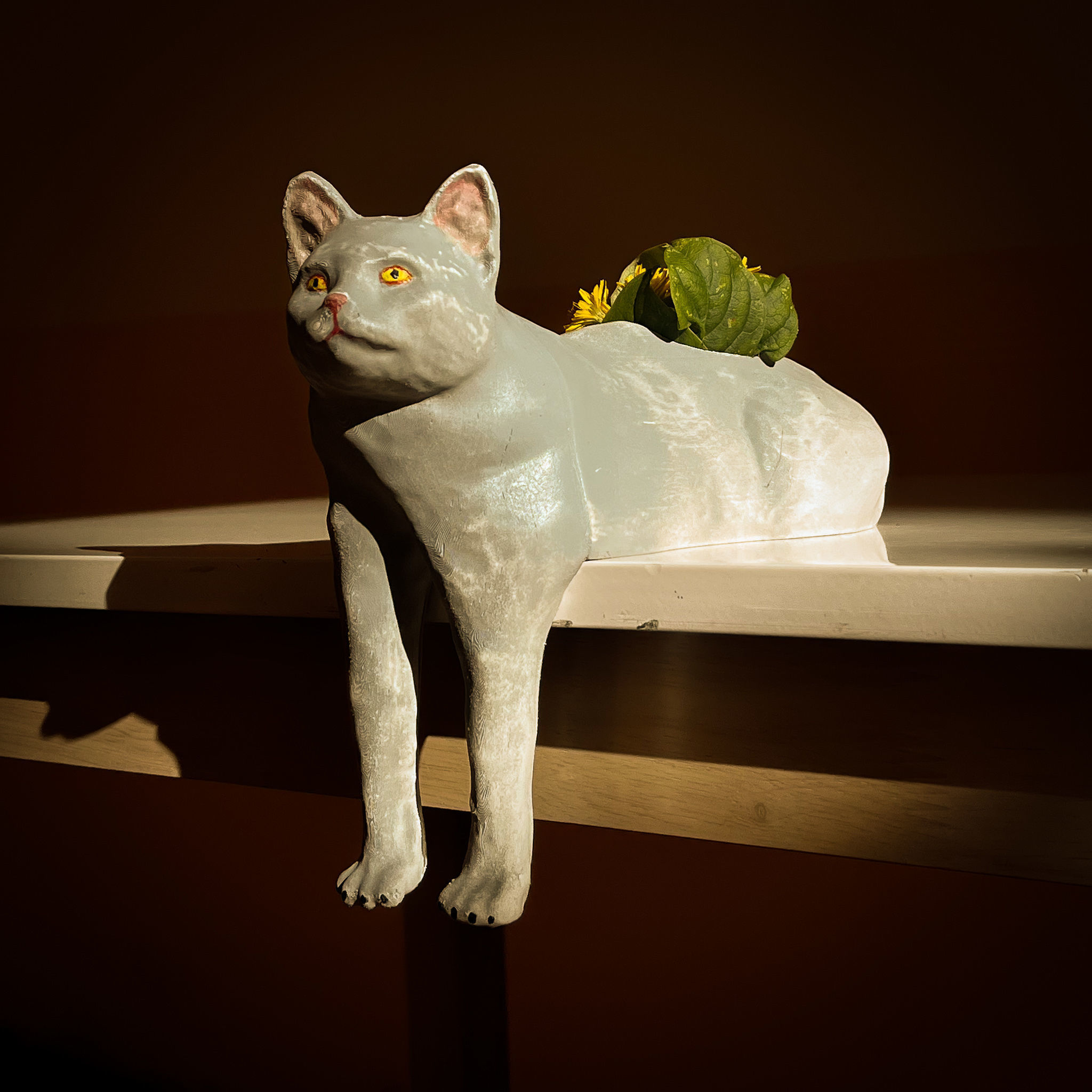 Cat Planter Pot Meme 3D model 3D printable | CGTrader