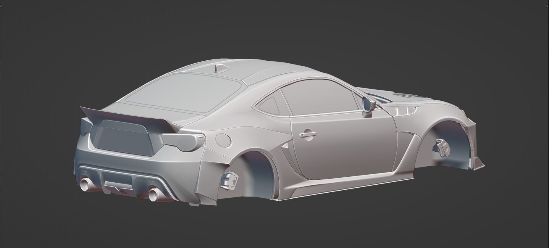 Toyota GT86 Rallybacker FZRNS6 3D model | CGTrader
