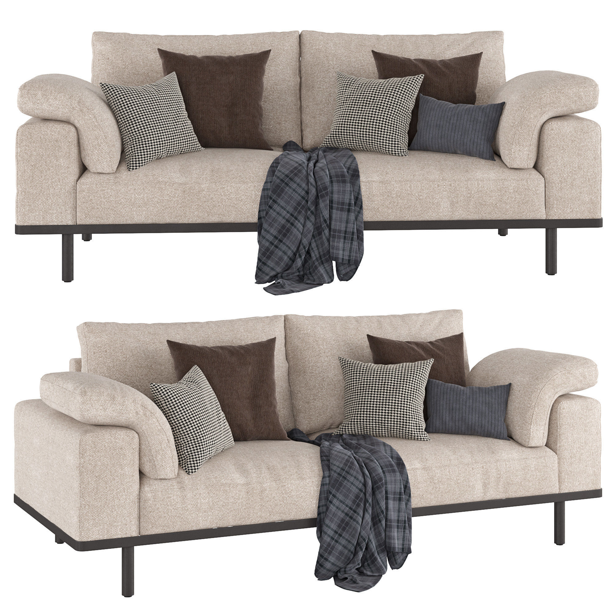 Sofa Noa S708GC12 3D model | CGTrader