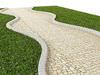 White Cobblestone Path 3D model | CGTrader