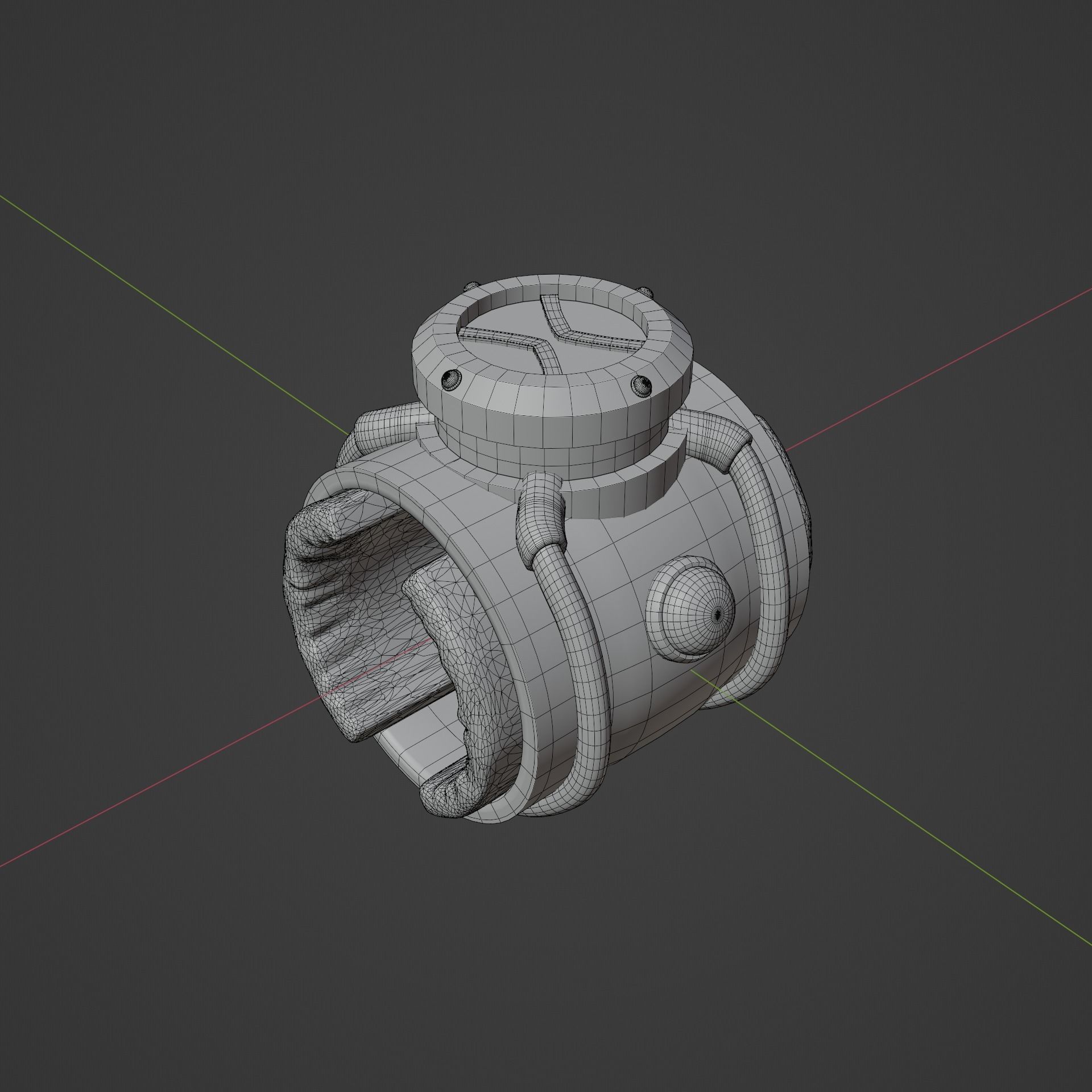 Omnitrix glow in watch 3D model | CGTrader