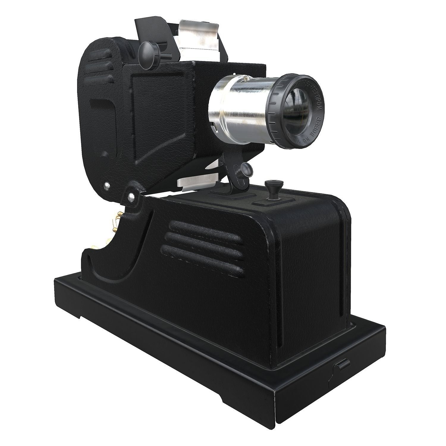 3D model Vintage Diafilm Slide Projector FGK-49 low poly PBR Unreal ...