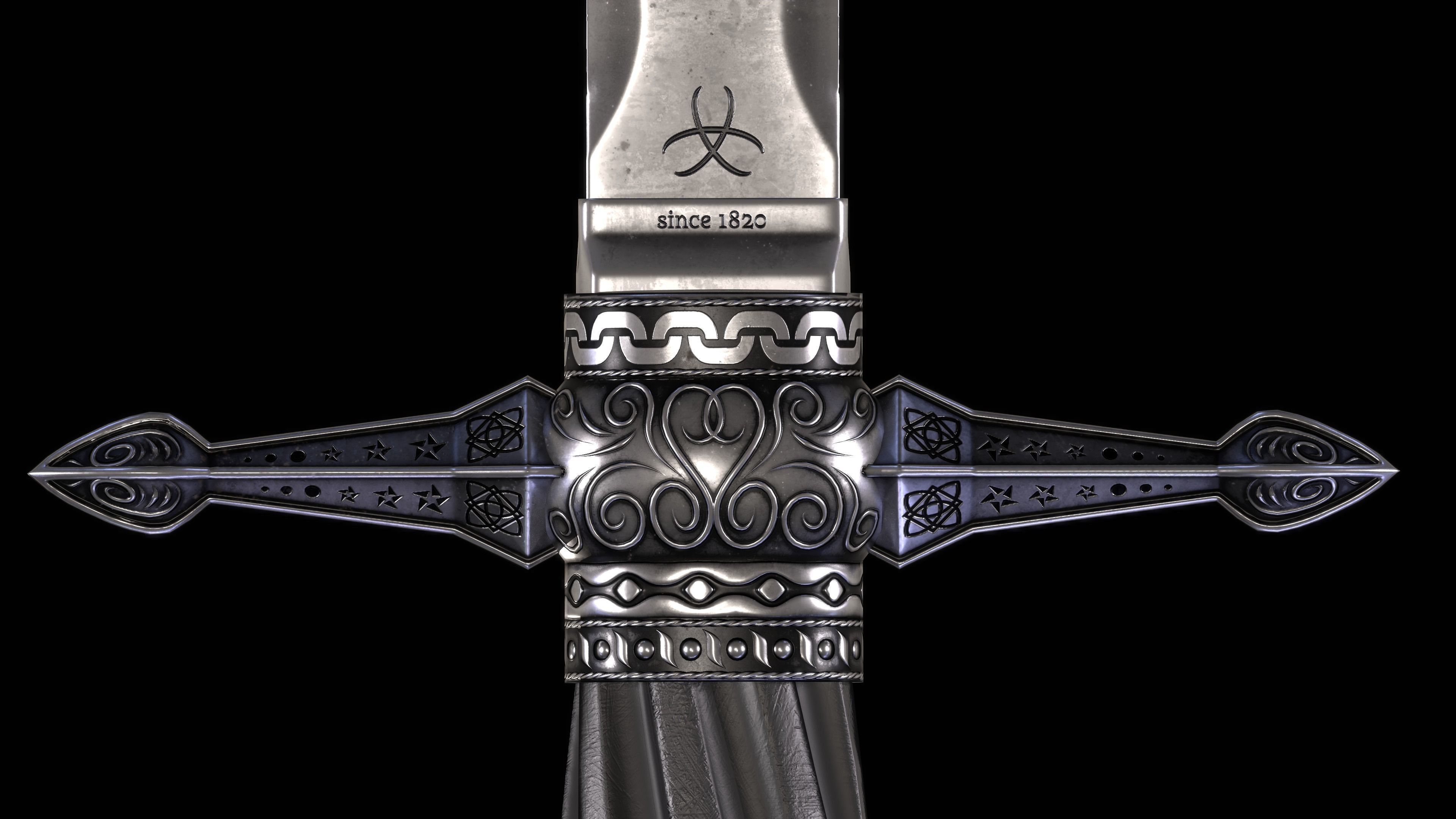 3D model Medieval Dagger - GameReady Model - Unreal Engine VR / AR ...