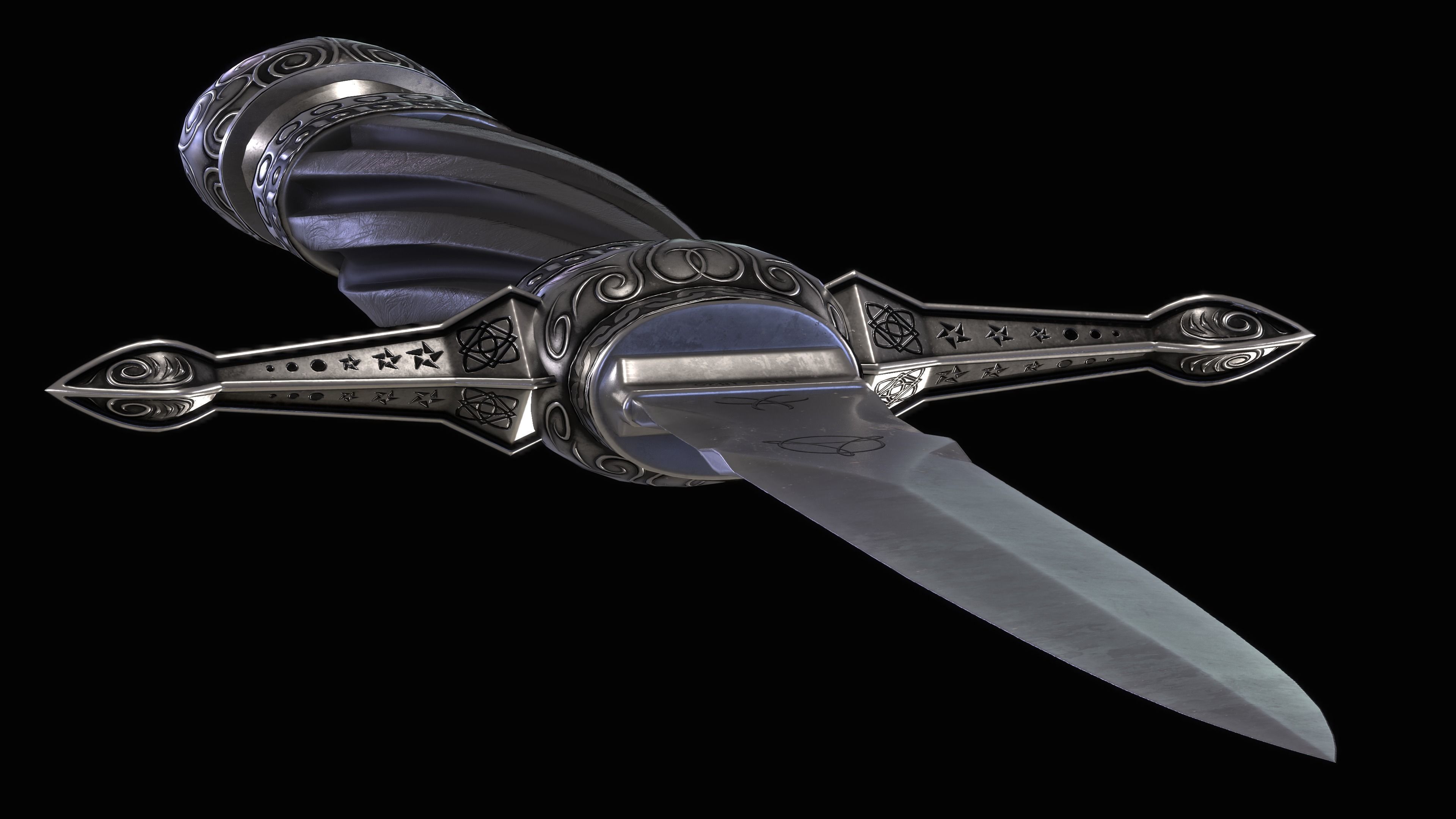 3D model Medieval Dagger - GameReady Model - Unreal Engine VR / AR ...