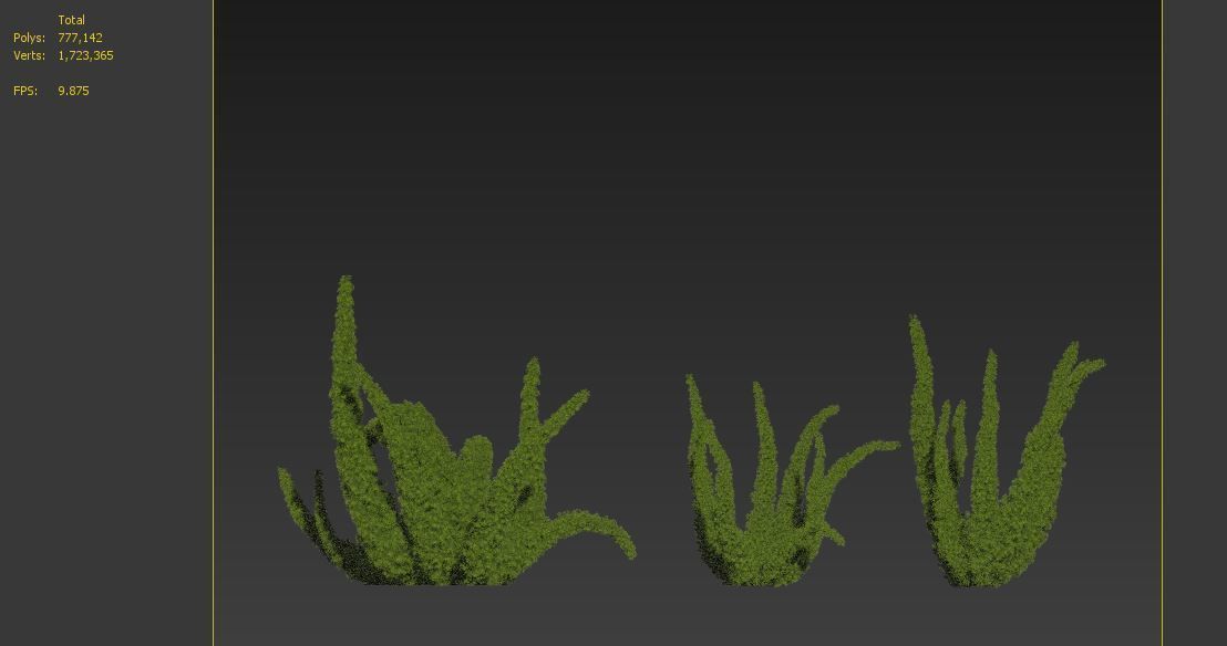 Foxtail fern 3D model | CGTrader
