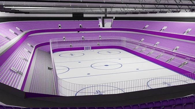 3D model Ice Hockey Stadium VR / AR / low-poly | CGTrader