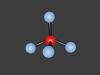 Methane 3D Ball and Stick Model 3D model 3D printable | CGTrader