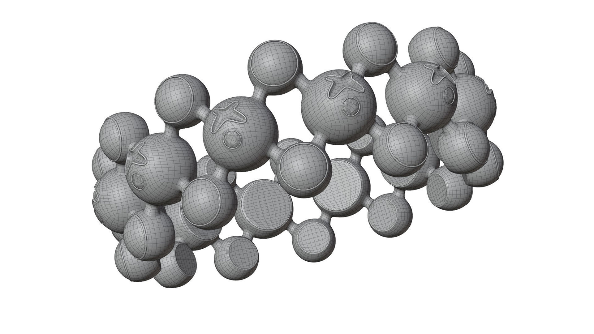 Sphere Legs Bracelet 3D model | CGTrader