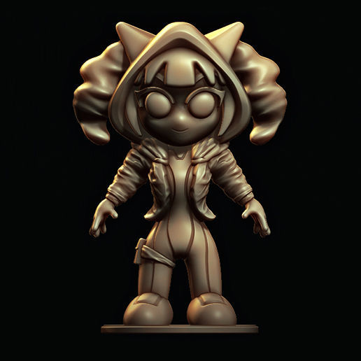 Shiro Tower of Fantasy 3D model 3D printable | CGTrader