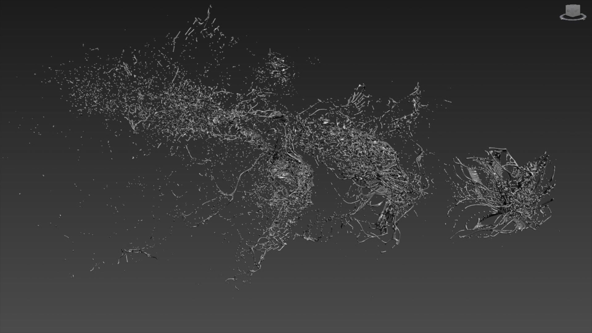 Water Splash Animation and Model 3D model animated | CGTrader