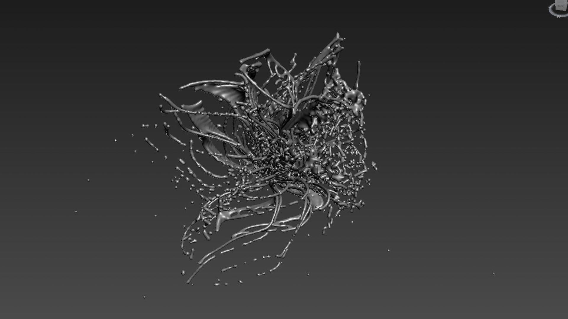 Water Splash Animation and Model 3D model animated | CGTrader