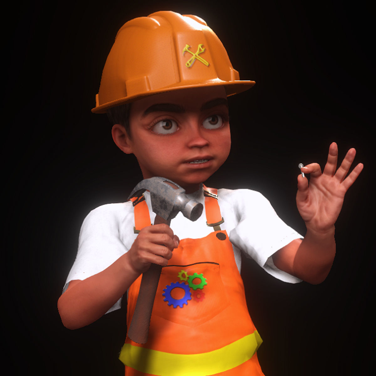 professional boy High quality character full Rigged and Animated 3D ...