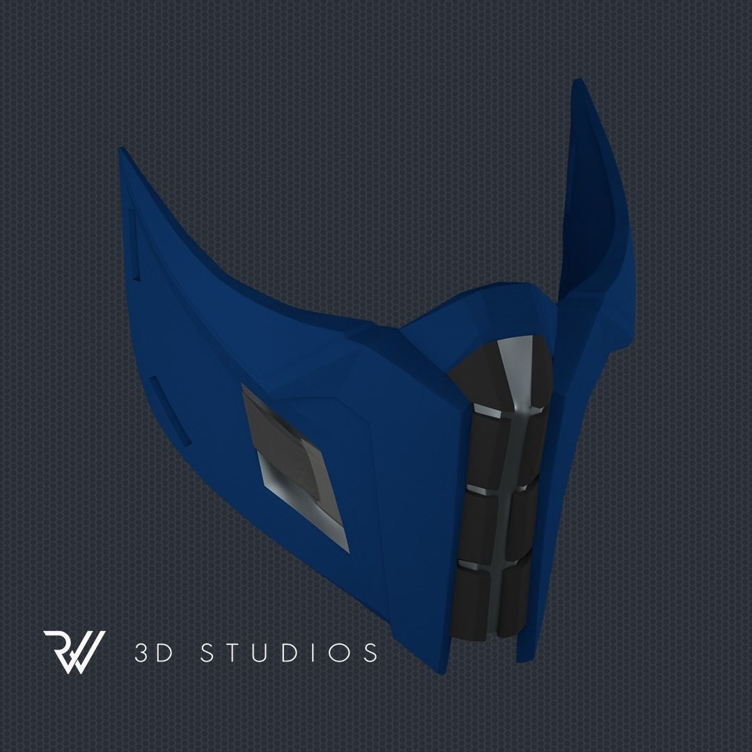 MK11 Sub-Zero Mask V15 - STL File 3D model 3D printable | CGTrader