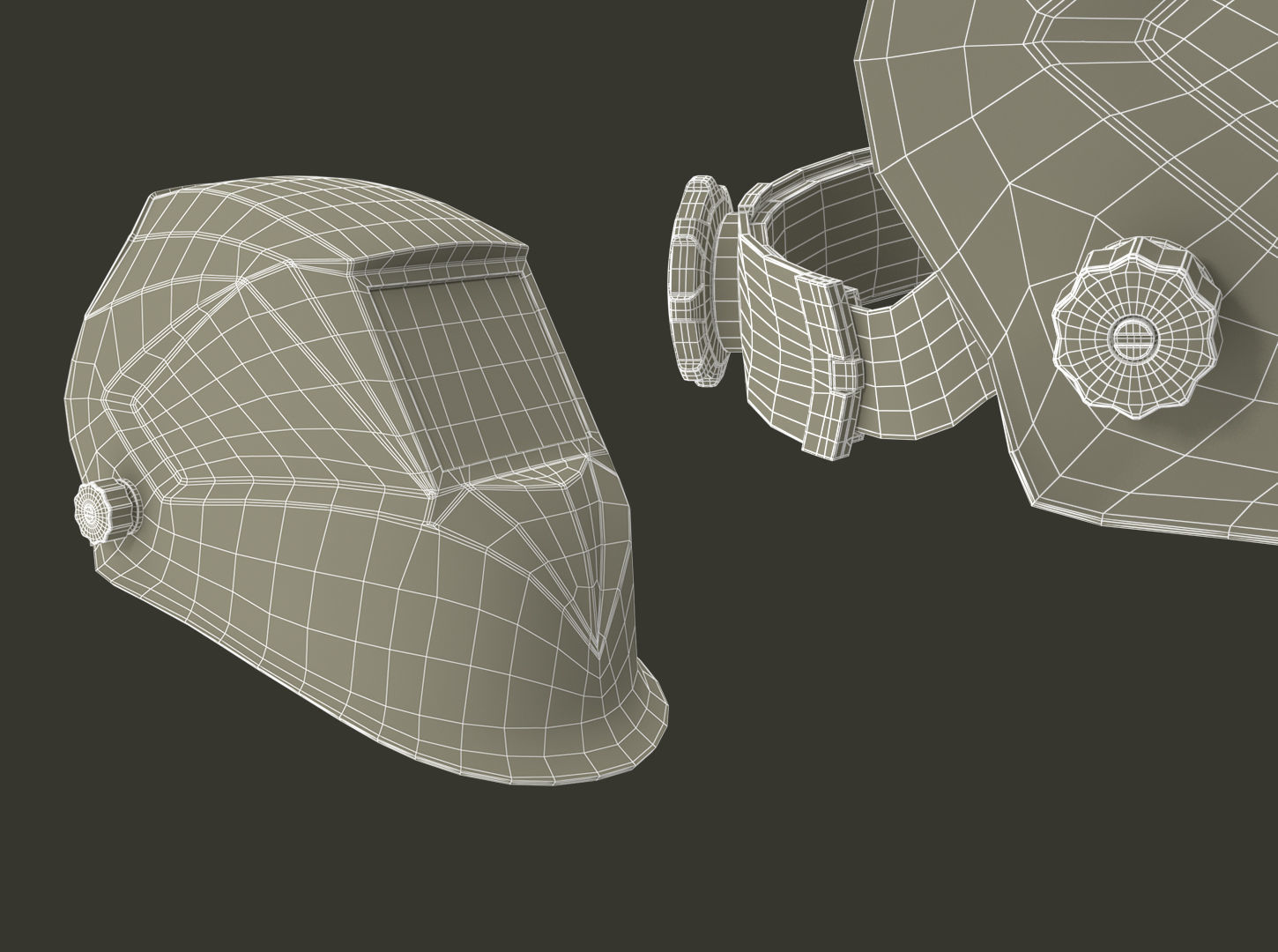 Welding Helmet 3D model | CGTrader