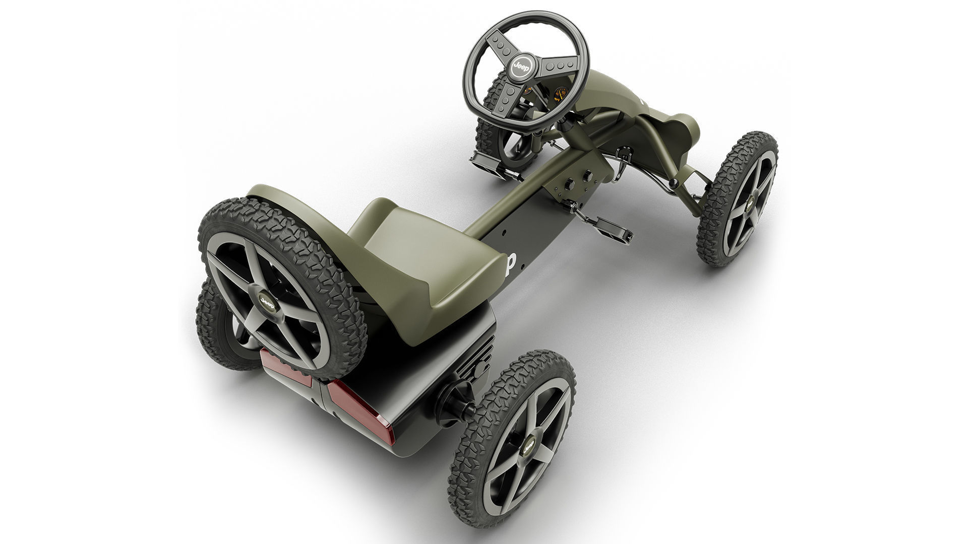 Berg Jeep Adventure BFR 3D model | CGTrader
