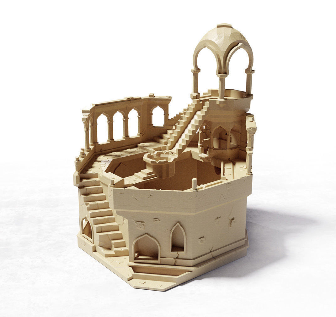 ENCHANTED GARDEN 3D model 3D printable | CGTrader