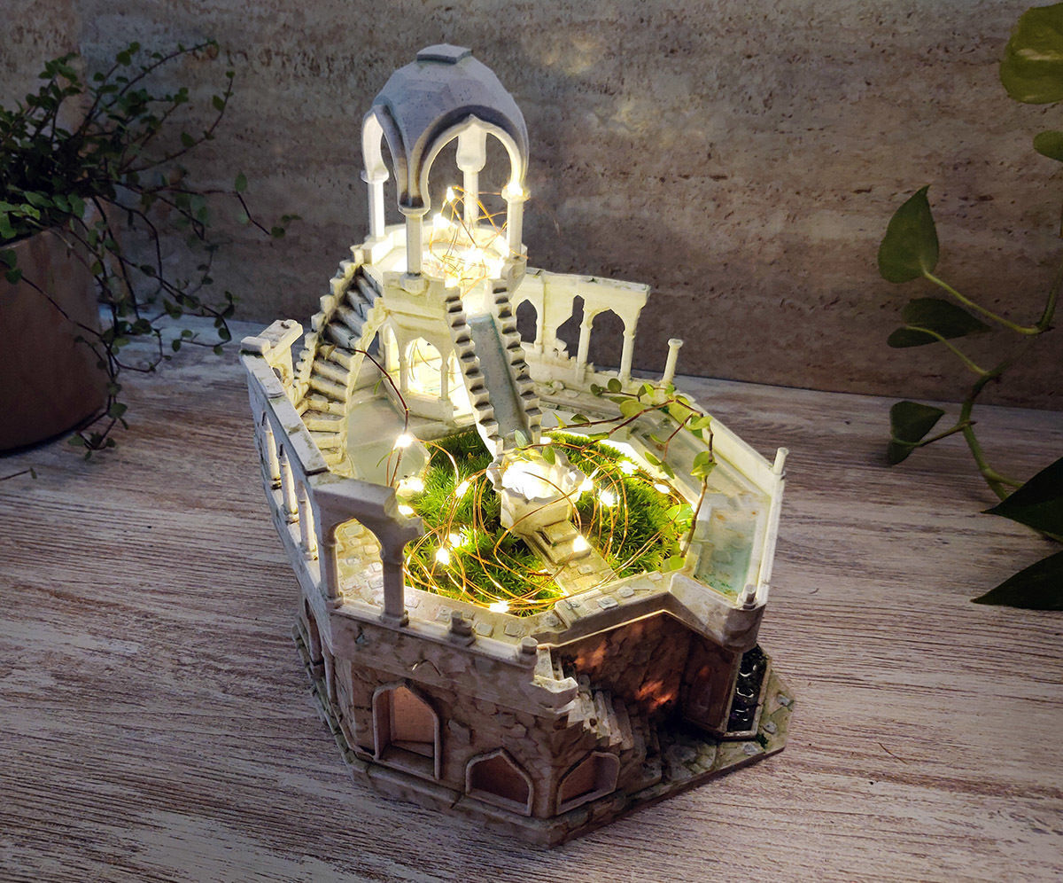 ENCHANTED GARDEN 3D model 3D printable | CGTrader
