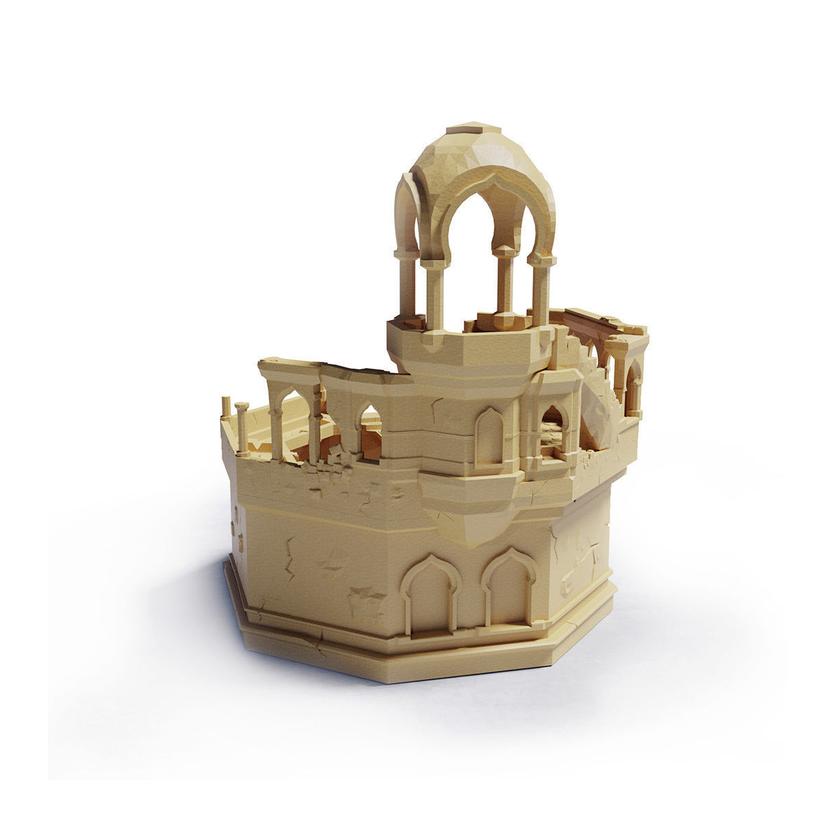 ENCHANTED GARDEN 3D model 3D printable | CGTrader