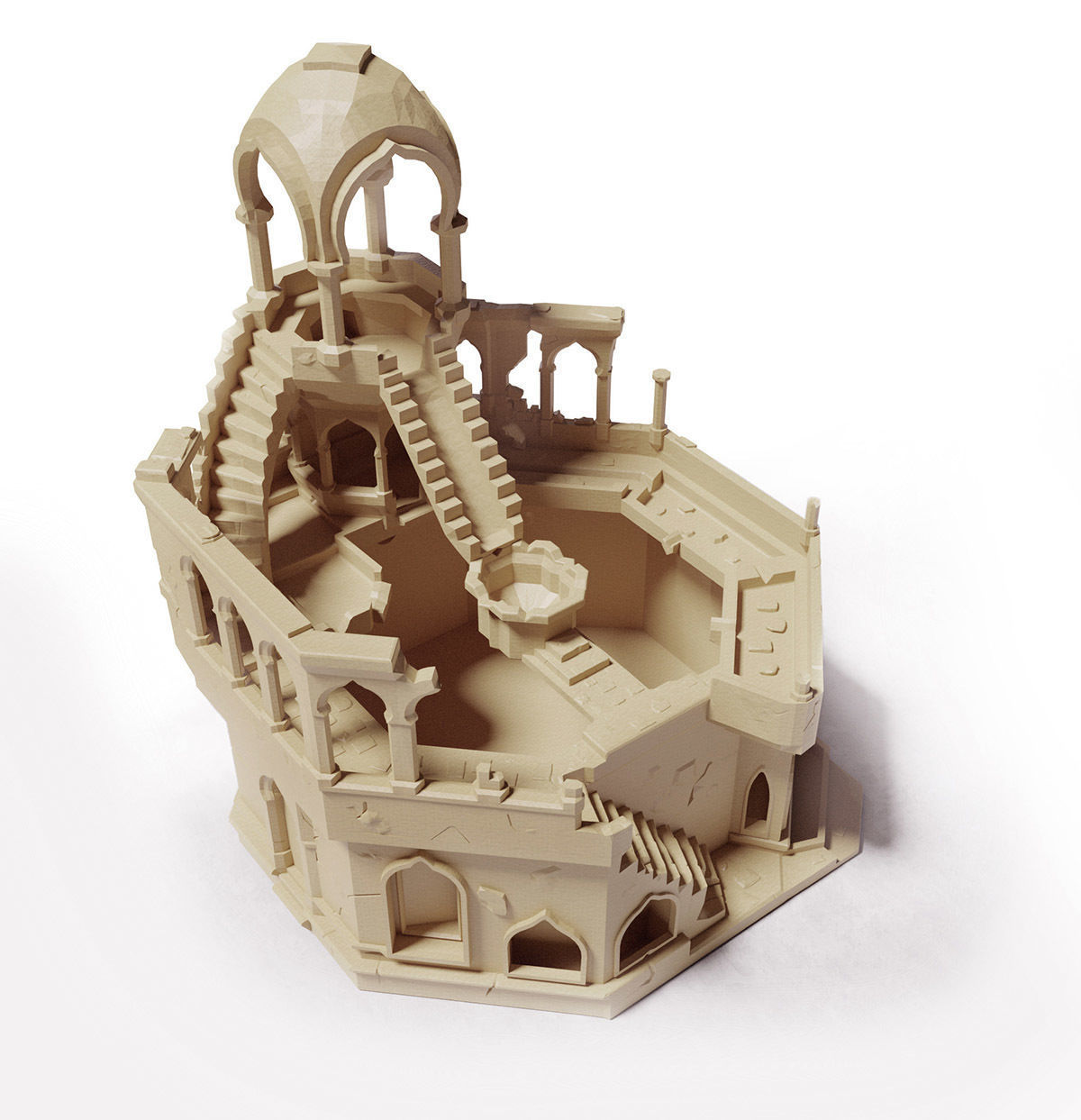 ENCHANTED GARDEN 3D model 3D printable | CGTrader