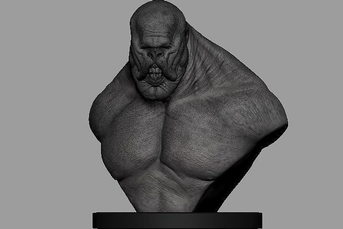 CYCLOPS CREATURE 3D model 3D printable | CGTrader