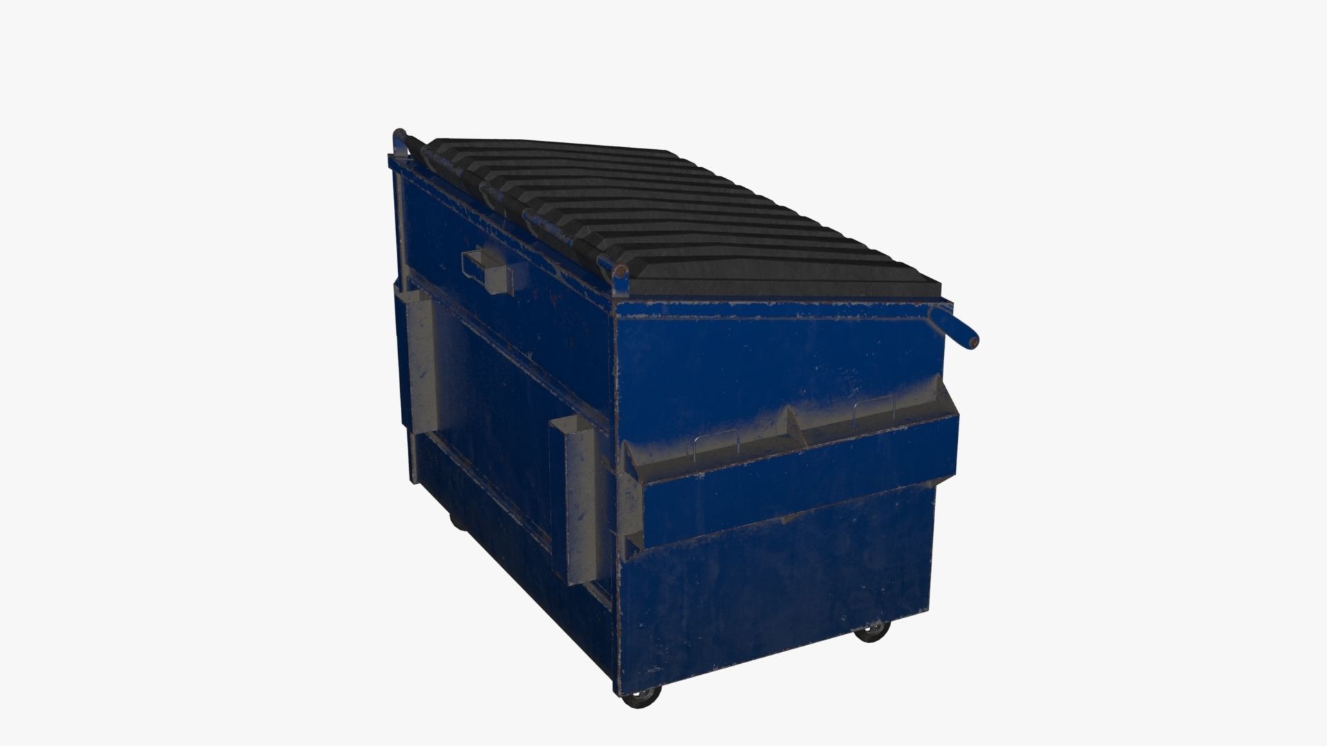 3D model Old Dumpster VR / AR / low-poly | CGTrader