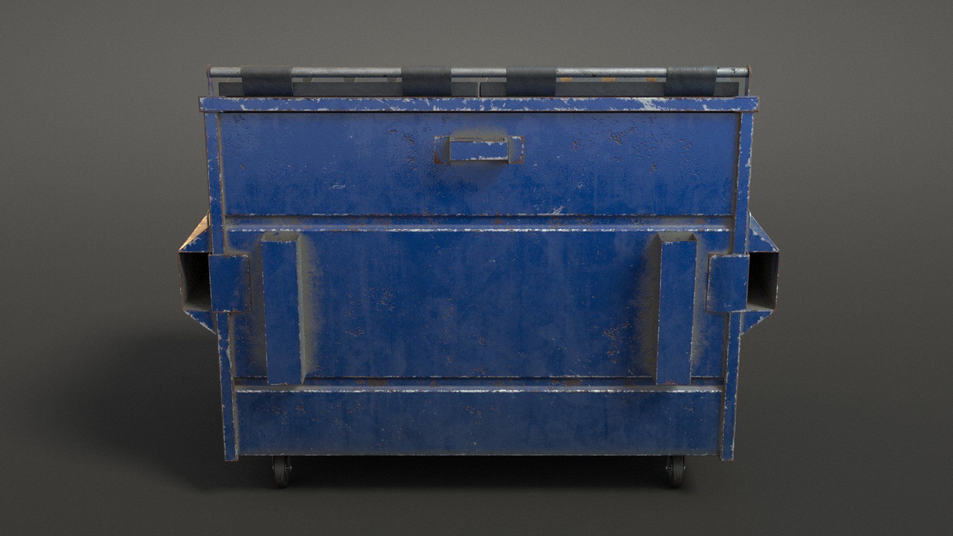 3D model Old Dumpster VR / AR / low-poly | CGTrader