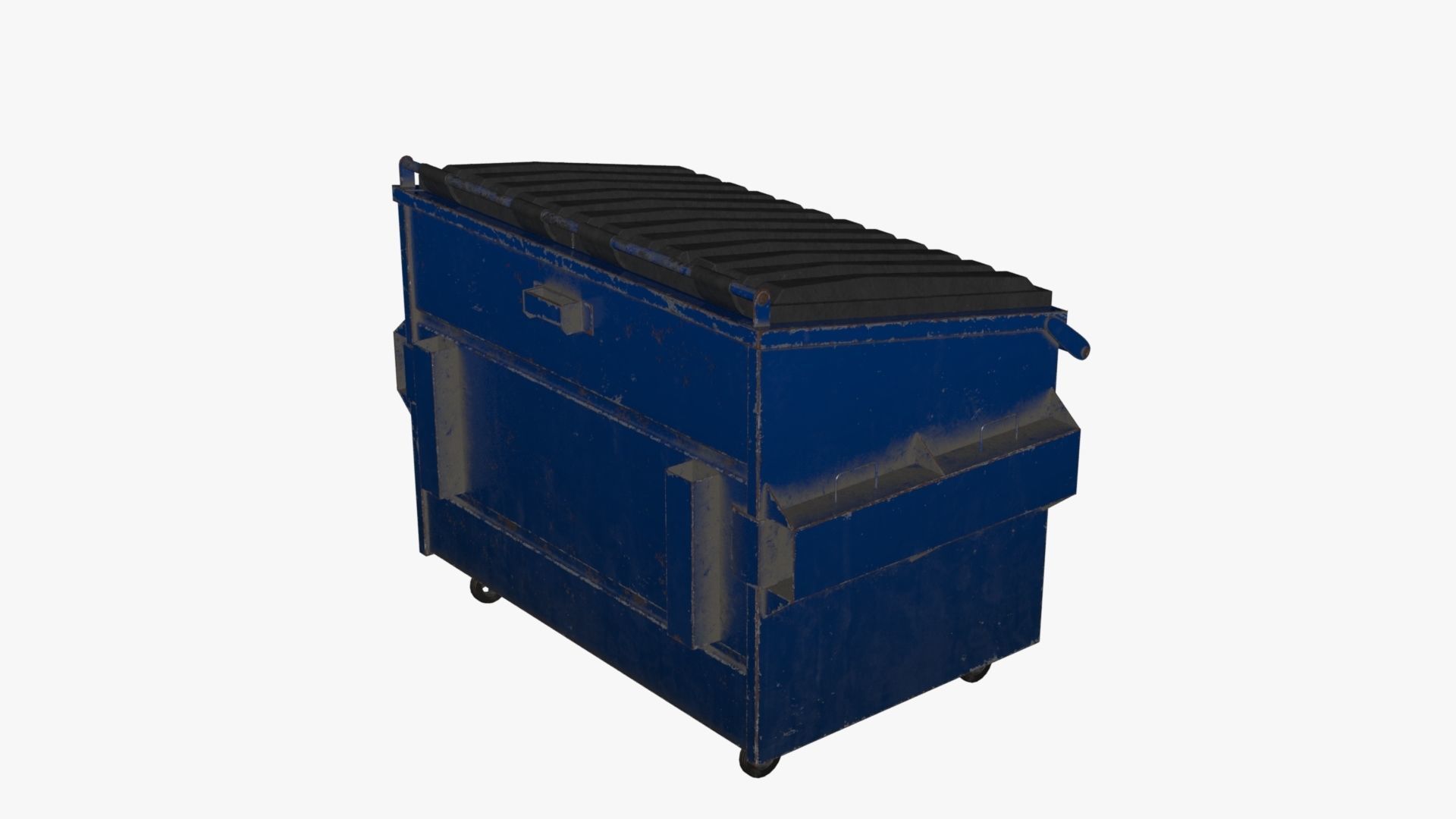 3D model Old Dumpster VR / AR / low-poly | CGTrader