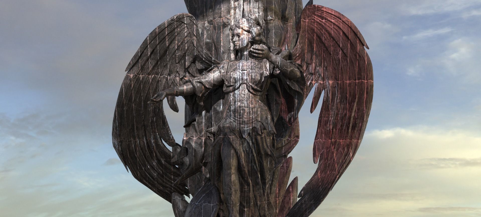 Athena Dark Angel Version 3D model | CGTrader