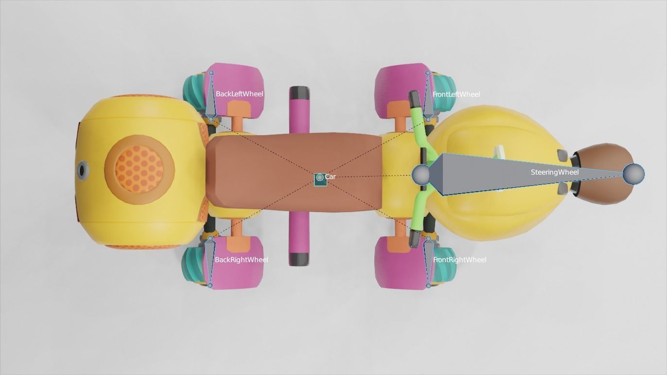 3D model Wild Wiggler - Mario Kart 8 Deluxe 3D model VR / AR / low-poly ...