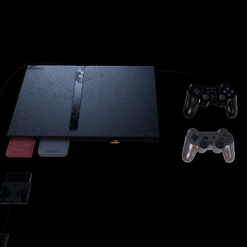 3D model Sony Playstation 2 PS2 VR / AR / low-poly | CGTrader
