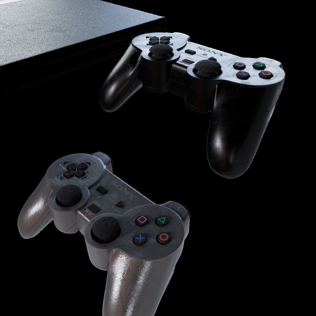 3D model Sony Playstation 2 PS2 VR / AR / low-poly | CGTrader