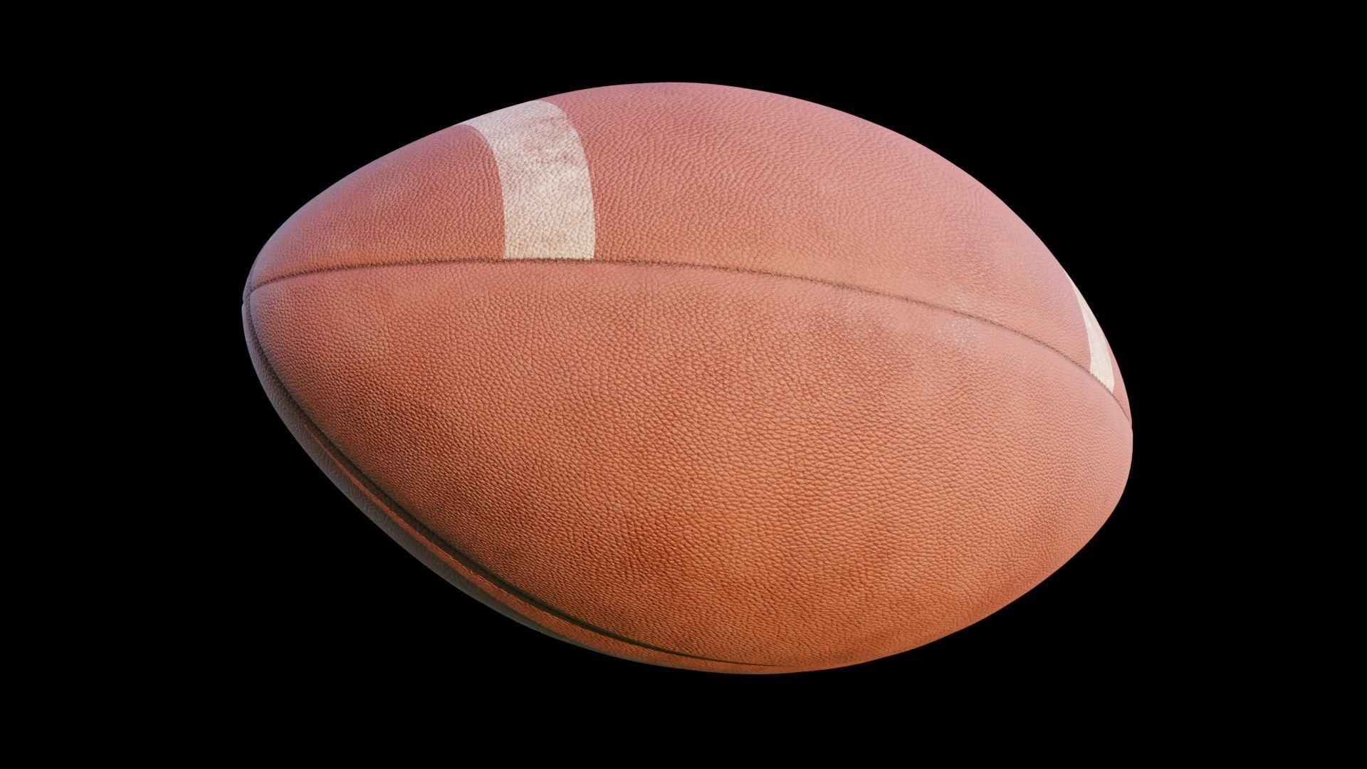 High Quality American Football - Clean and Dirty Versions - 4K 3D model ...