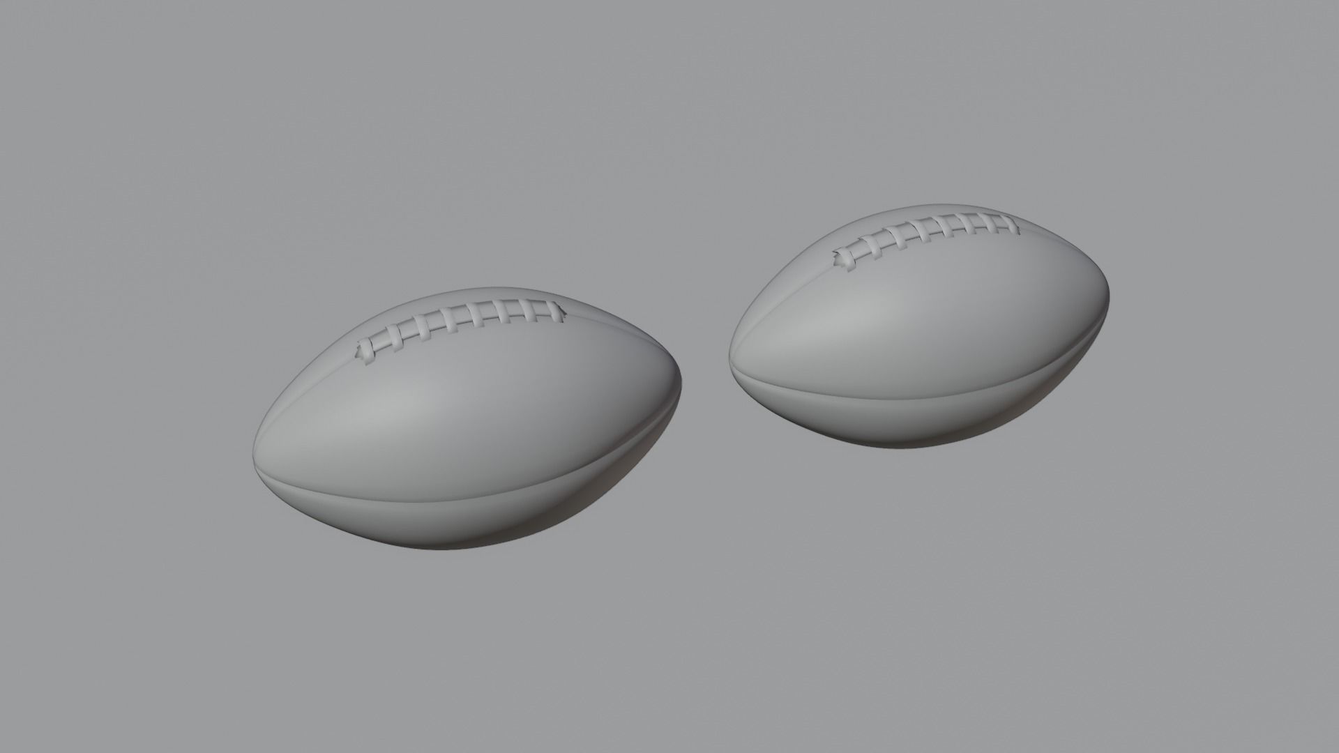 High Quality American Football - Clean and Dirty Versions - 4K 3D model ...
