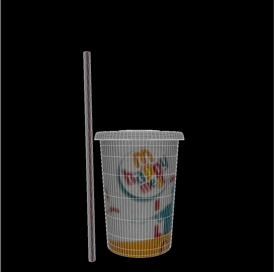 3D model Happy Meal Cup VR / AR / low-poly | CGTrader