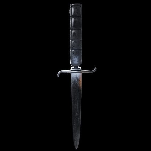 3D model Dagger sword VR / AR / low-poly | CGTrader