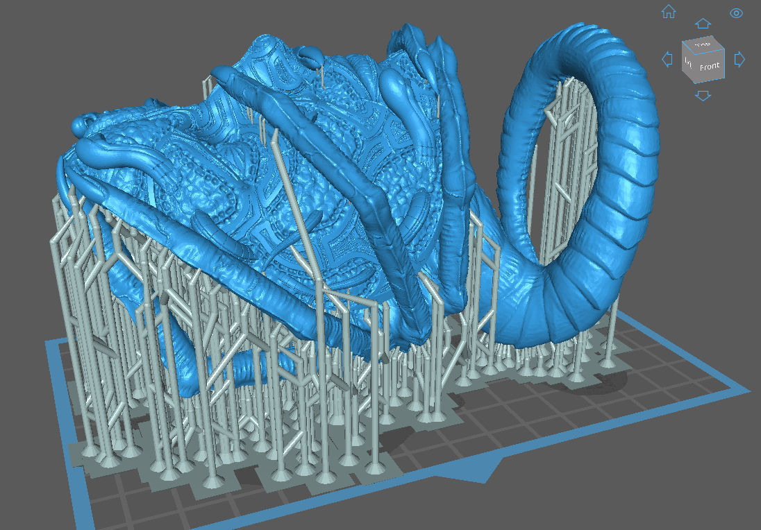 The Host alien head 3D model 3D printable | CGTrader