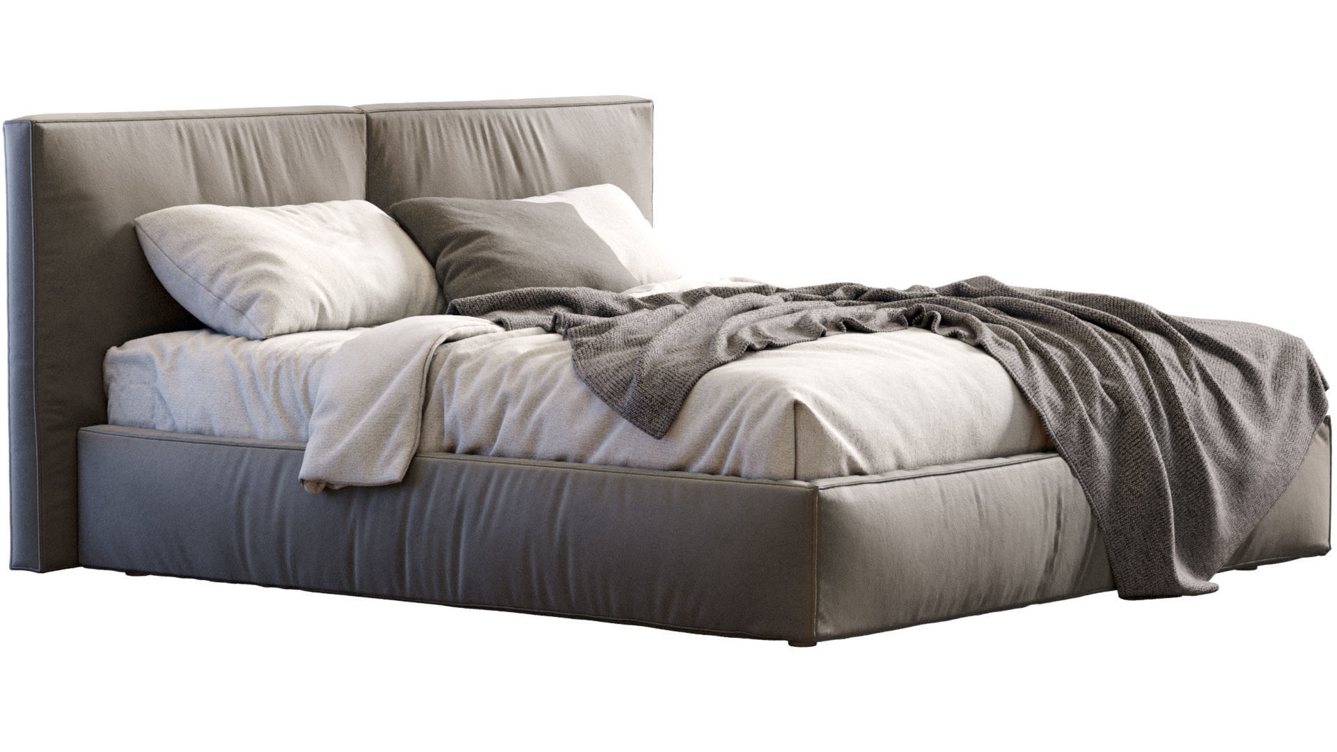 Miller Bed By Flexteam 3D model | CGTrader
