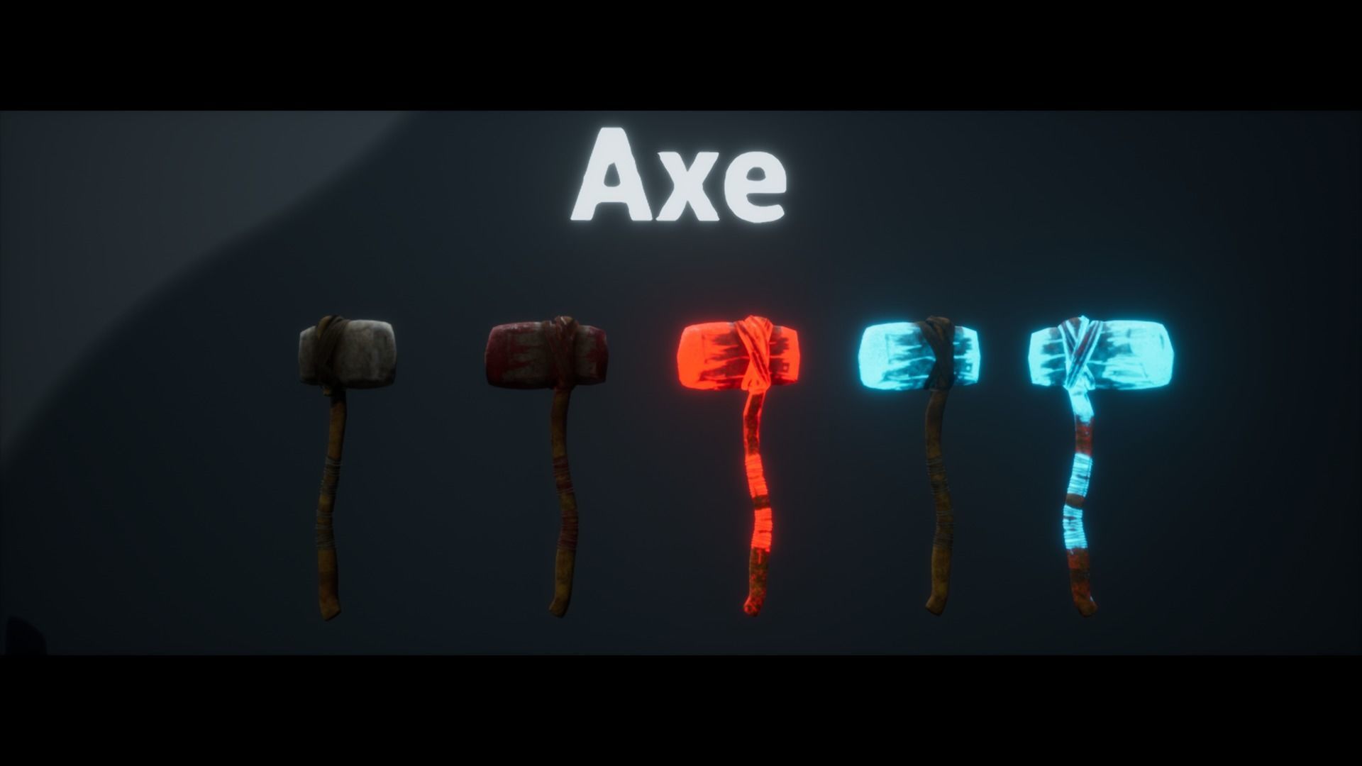 3D model Stone Weapon Melee Pack VR / AR / low-poly | CGTrader