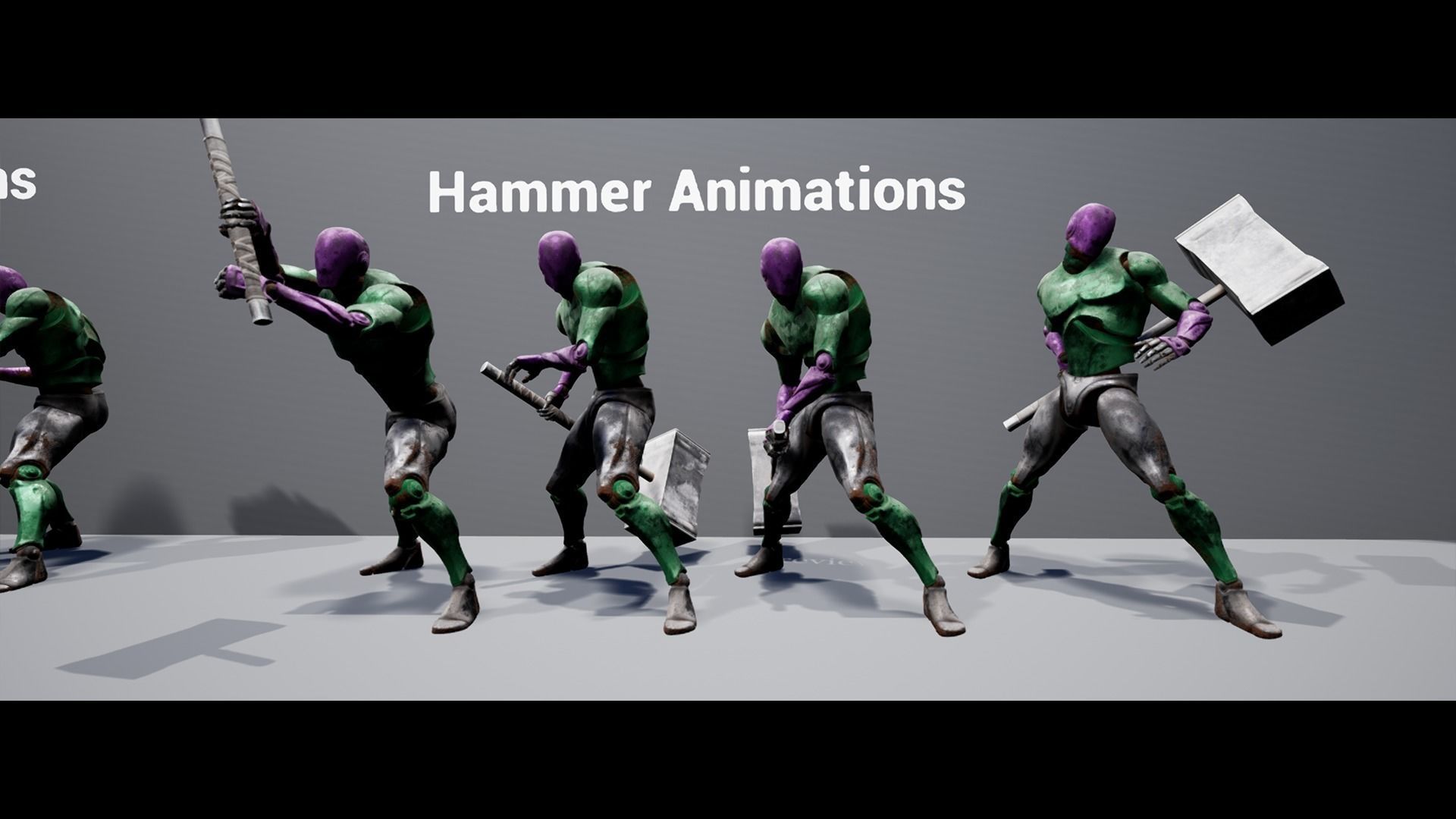 3D model Iron Weapon Melee Pack VR / AR / low-poly | CGTrader