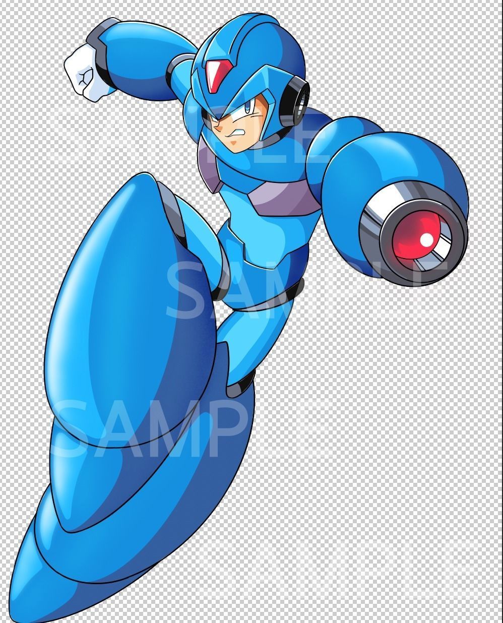 Rockman X MegaMan 3D model | CGTrader
