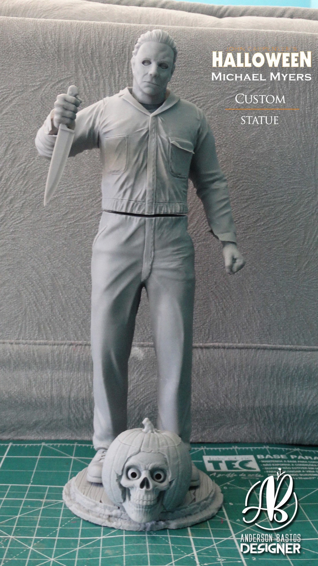 Michael Myers Halloween 3D model 3D printable | CGTrader