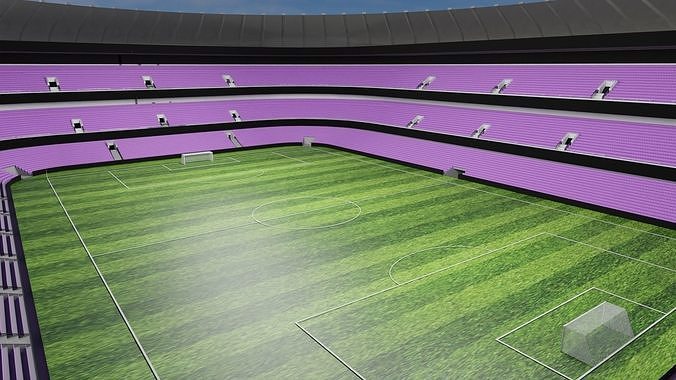 3D model Football Stadium VR / AR / low-poly | CGTrader