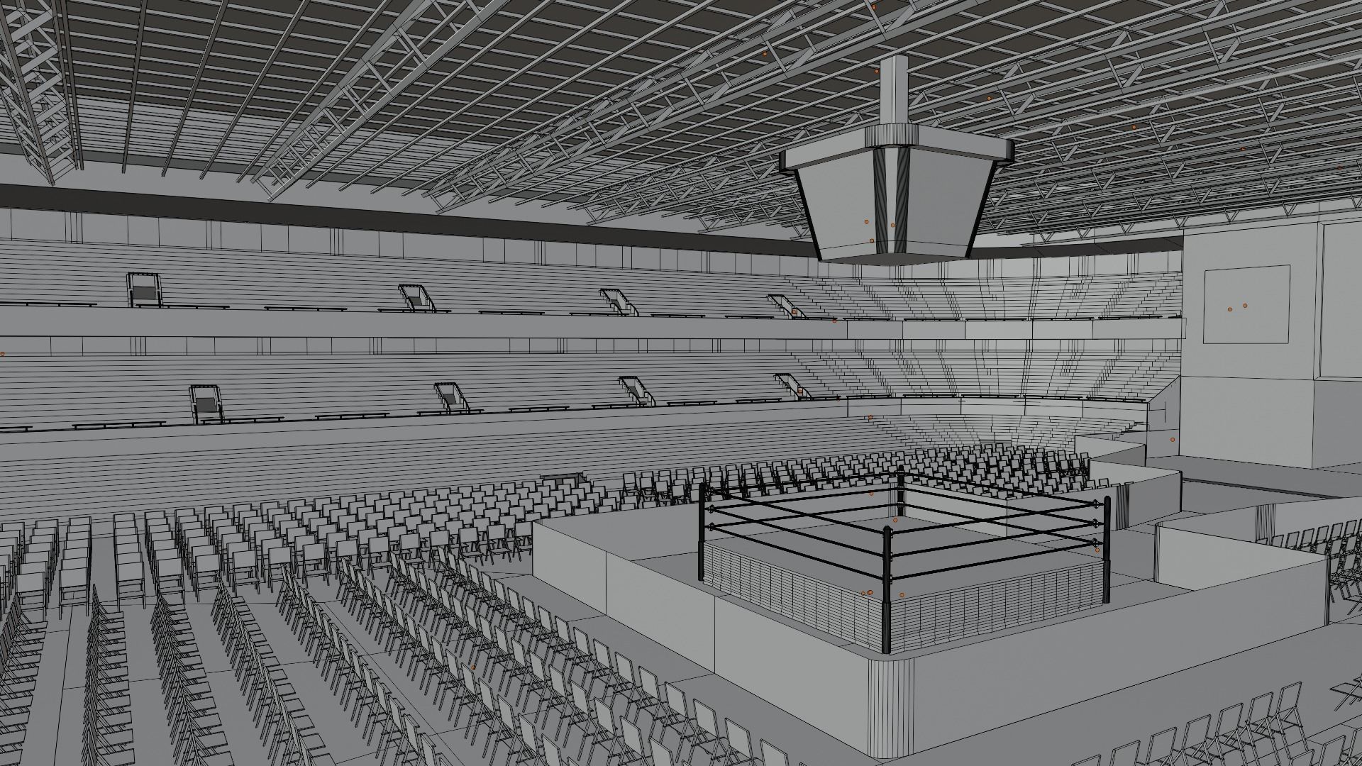 3D model WWE SmackDown Arena VR / AR / low-poly | CGTrader