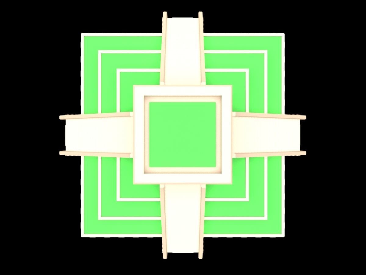 Aztec Temple Plant Pot 3D model 3D printable | CGTrader