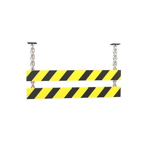 3D model Danger Sign Barriers v2 002 VR / AR / low-poly | CGTrader