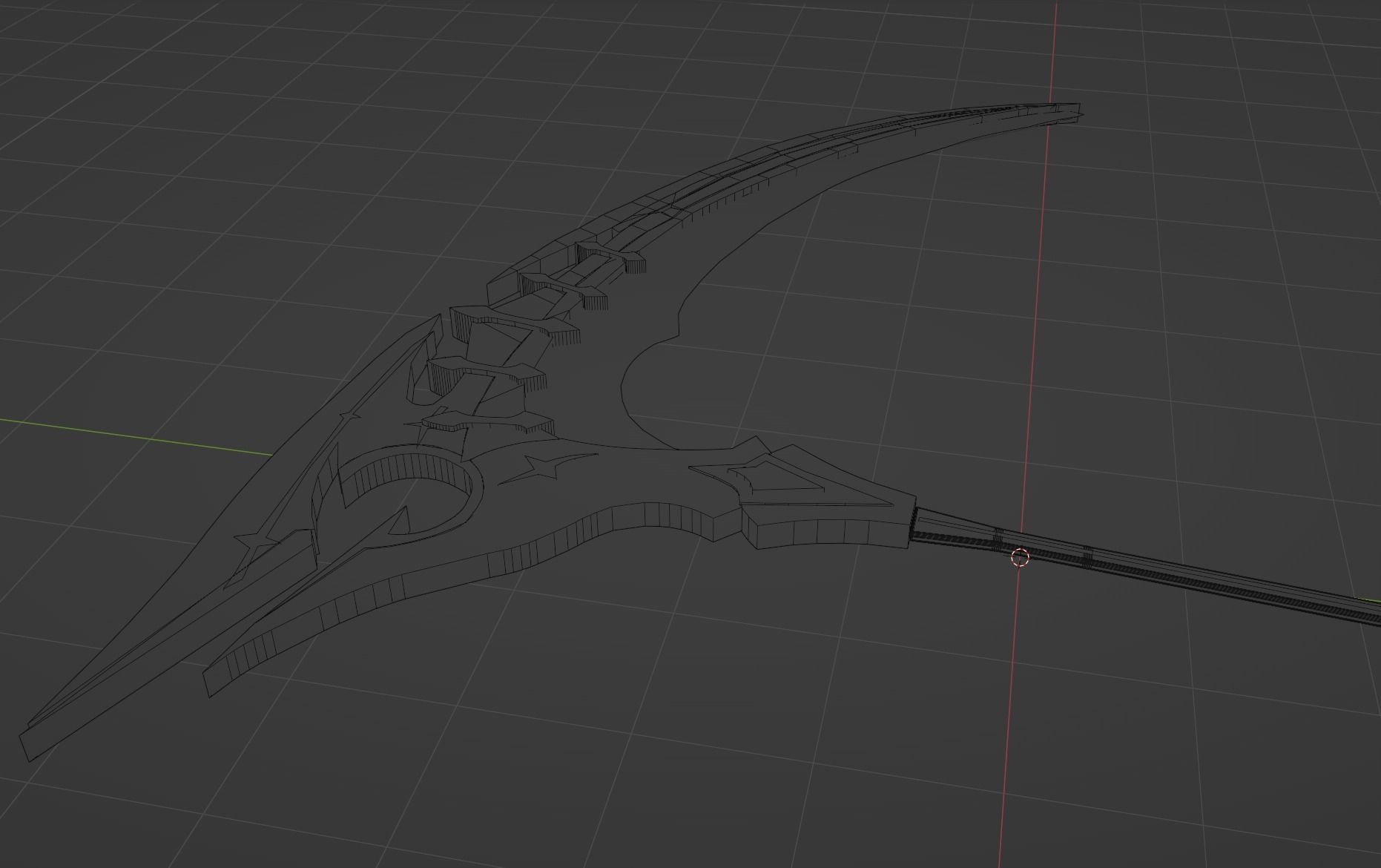 3D model Anime Scythe Version 1 VR / AR / low-poly | CGTrader